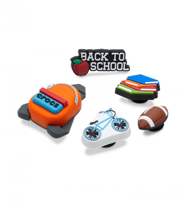 Pack of 5 Back to School Jibbitz