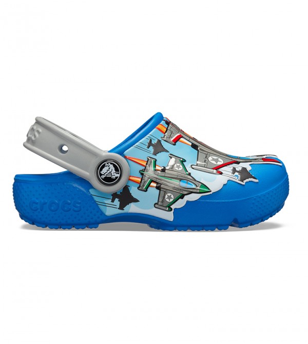 Crocs | Kids' Crocs Fun Lab Fighter Jets Clog | Crocs