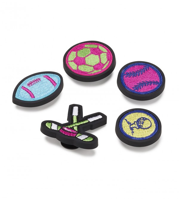 Crocs | Neon Sports Patches 5 Pack | Crocs