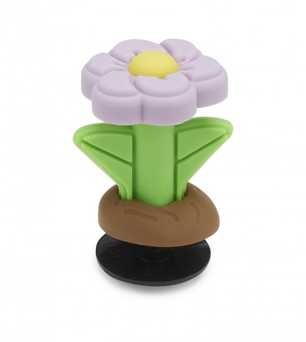 Crocs | Purple 3D Flower | Crocs
