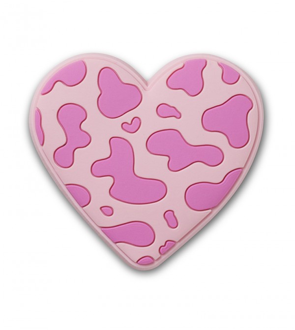 Crocs | Pink Tonal Print Heart | Crocs