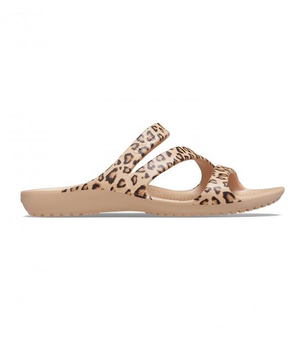Crocs | Women's Kadee II Leopard Sandal | Crocs