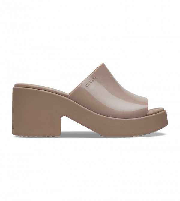 Crocs | Brooklyn Slide High Shine Heel | Crocs