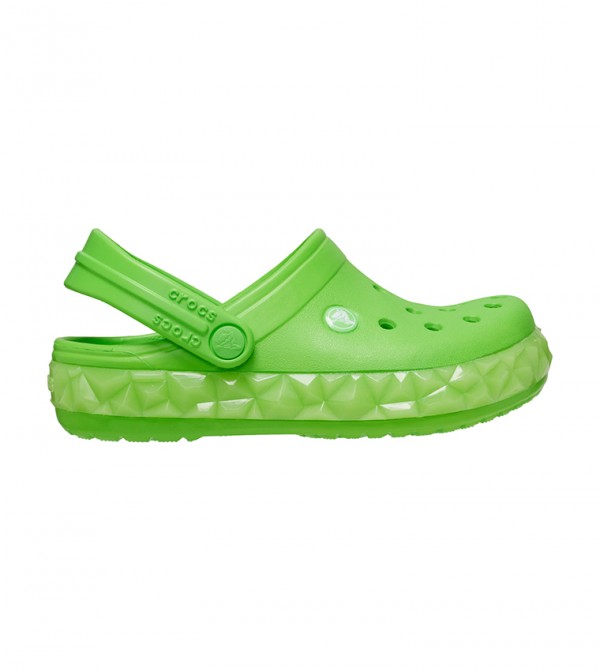 Crocs | Kids' Crocband Geometric Glow Band Clog | Crocs