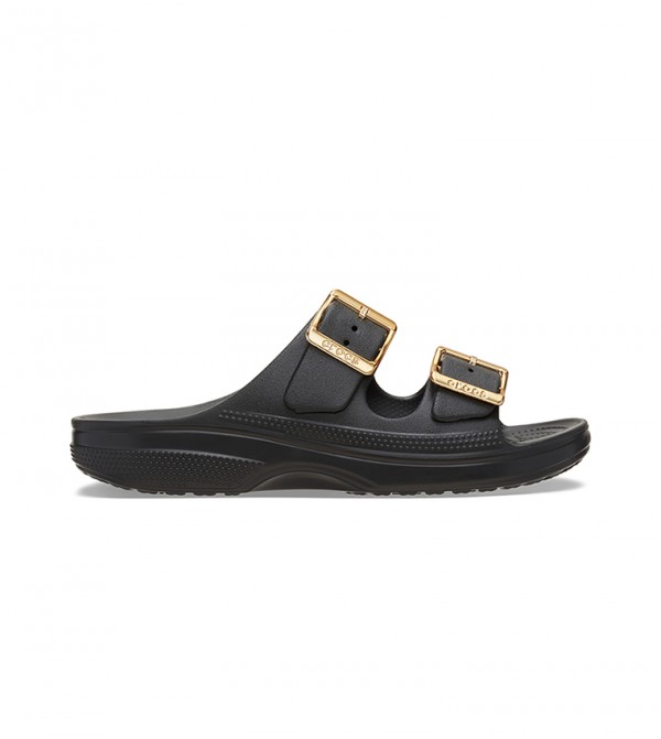 Crocs | Women's Saturday Metallic Buckle Sandal | Crocs