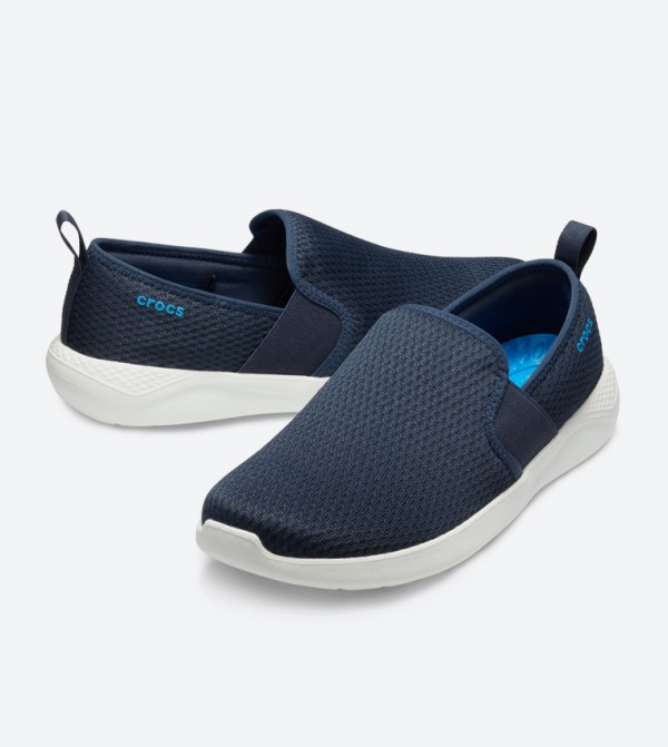 Crocs Literide Mesh Round Toe Slip Ons 6TH STREET.COM